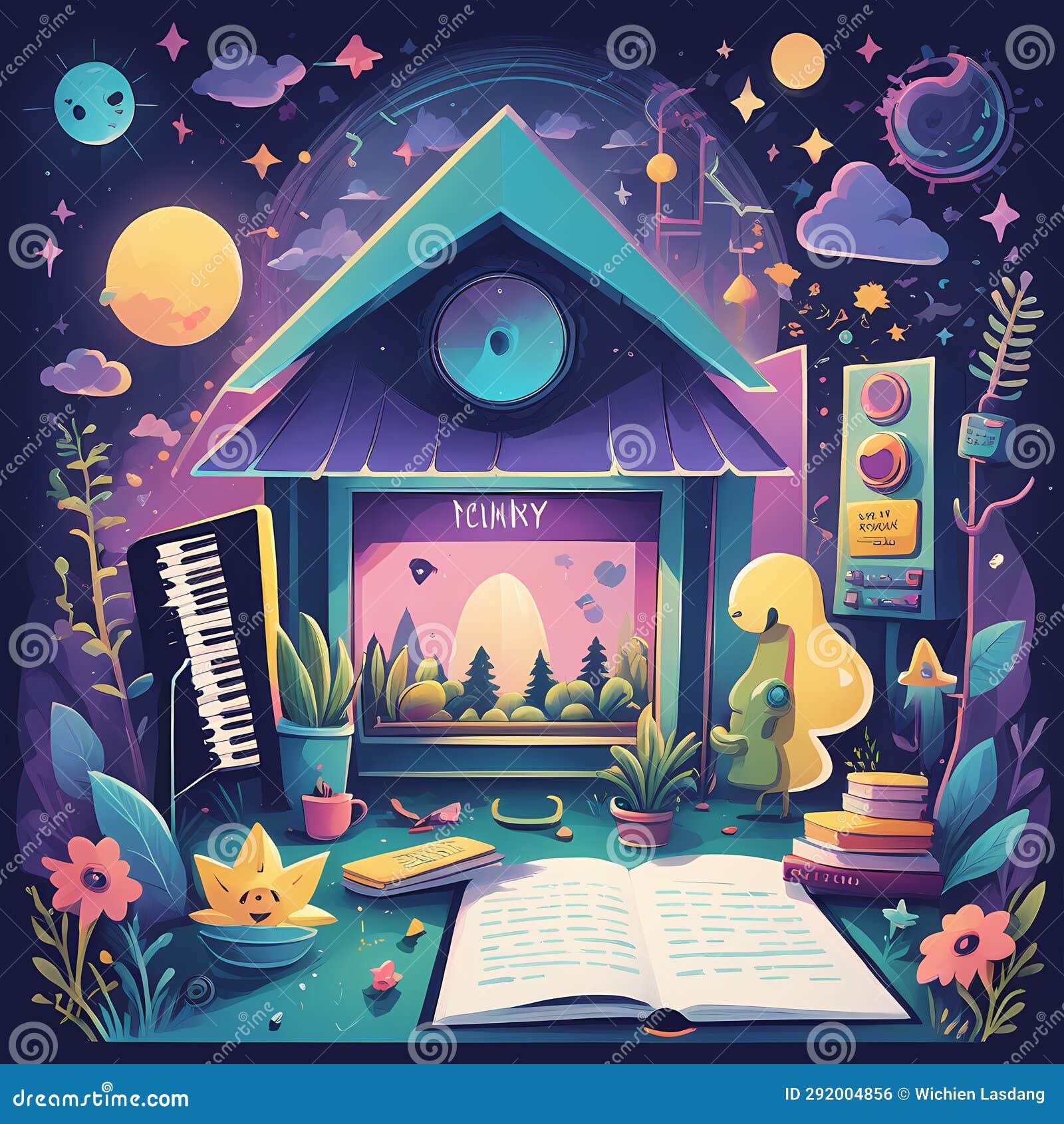 A Modern Twist Each Day is Presented with a Contemporary Theme Stock ...