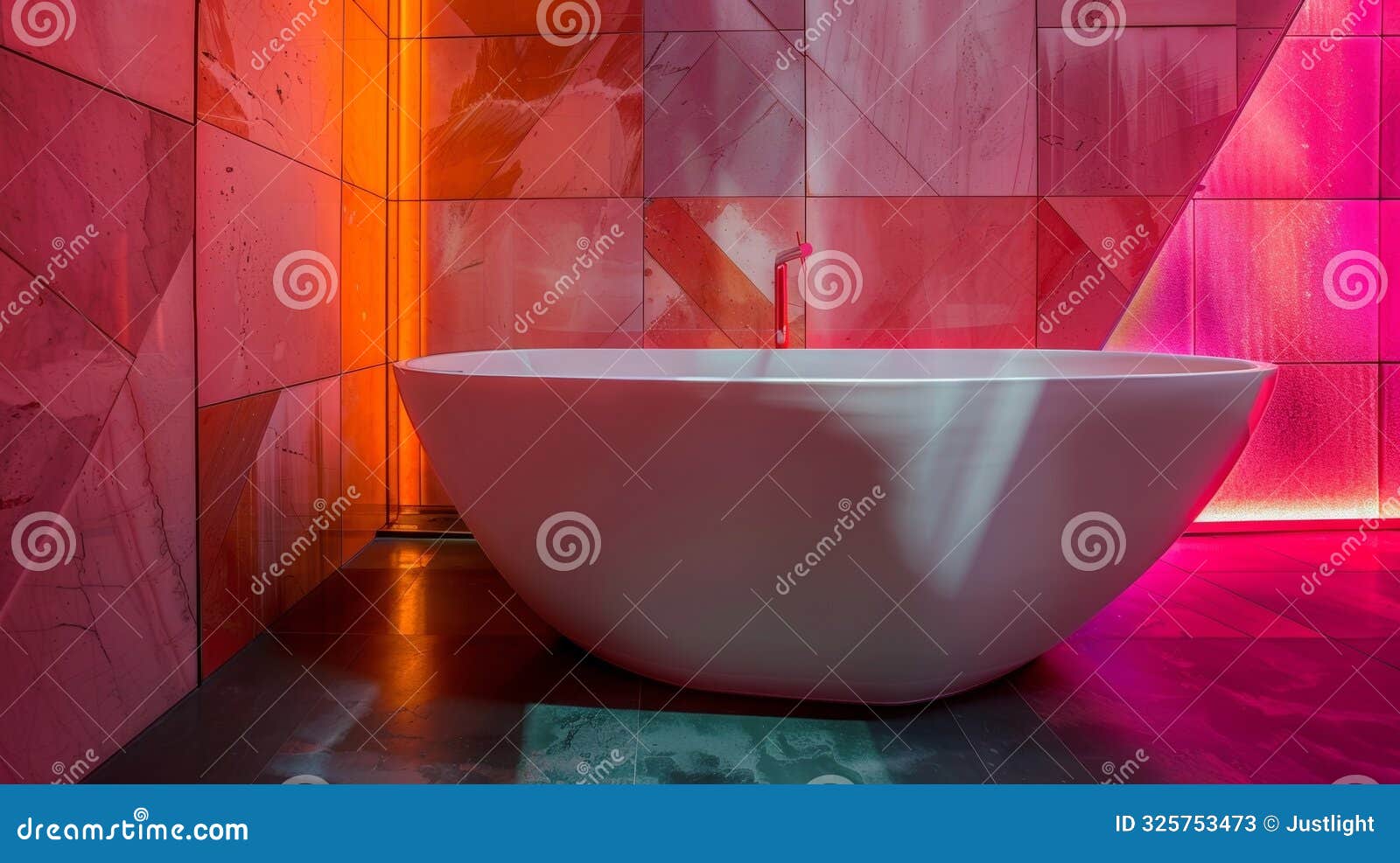 A Modern Twist on Traditional Stone Cladding this Bathroom Showcases a ...