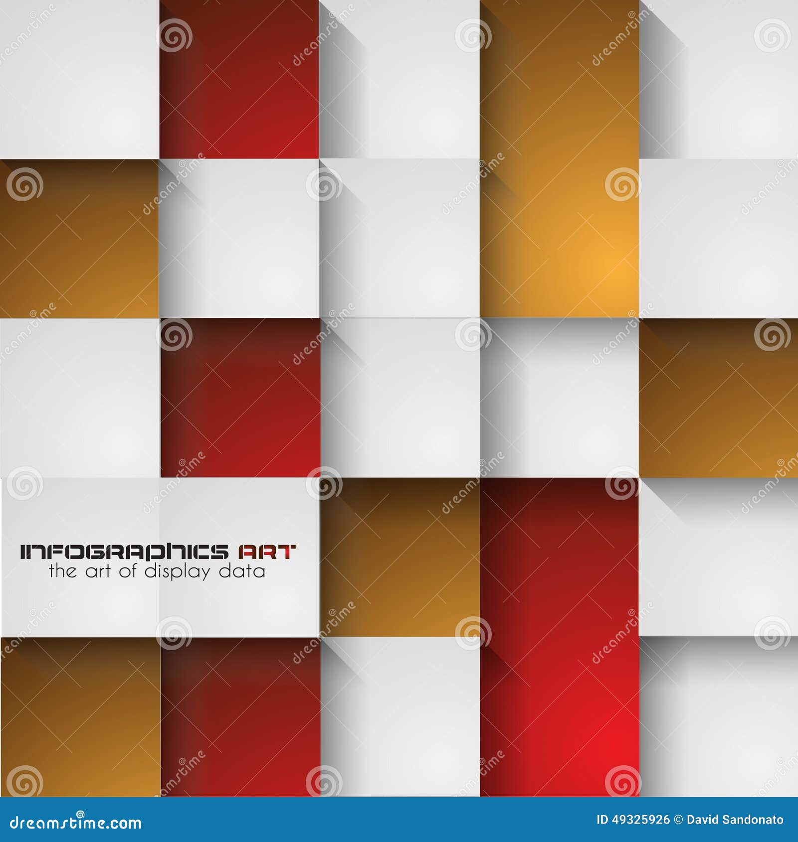 Modern UI Flat Style Infographic Layout for Data Display Stock Vector ...