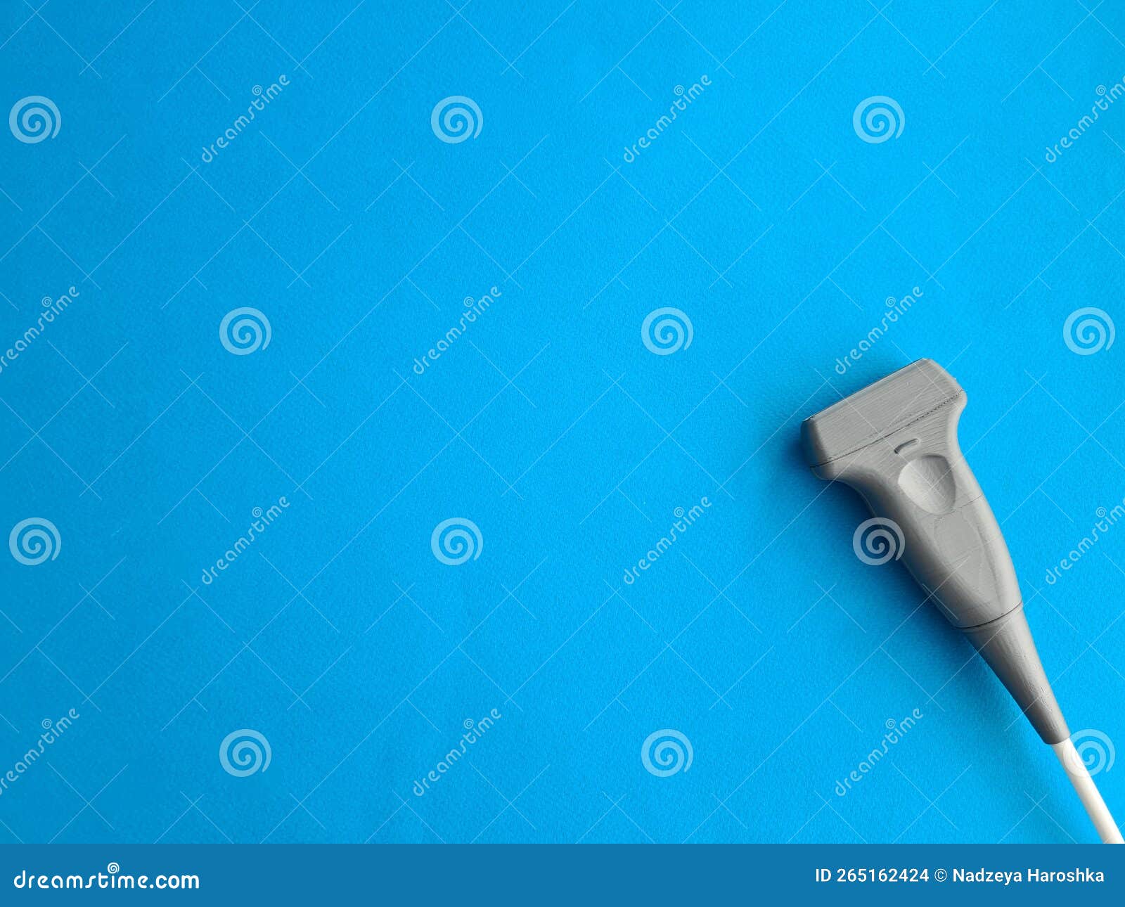 Modern Ultrasonic Sensor. Ultrasound of Internal Organs Stock Photo ...