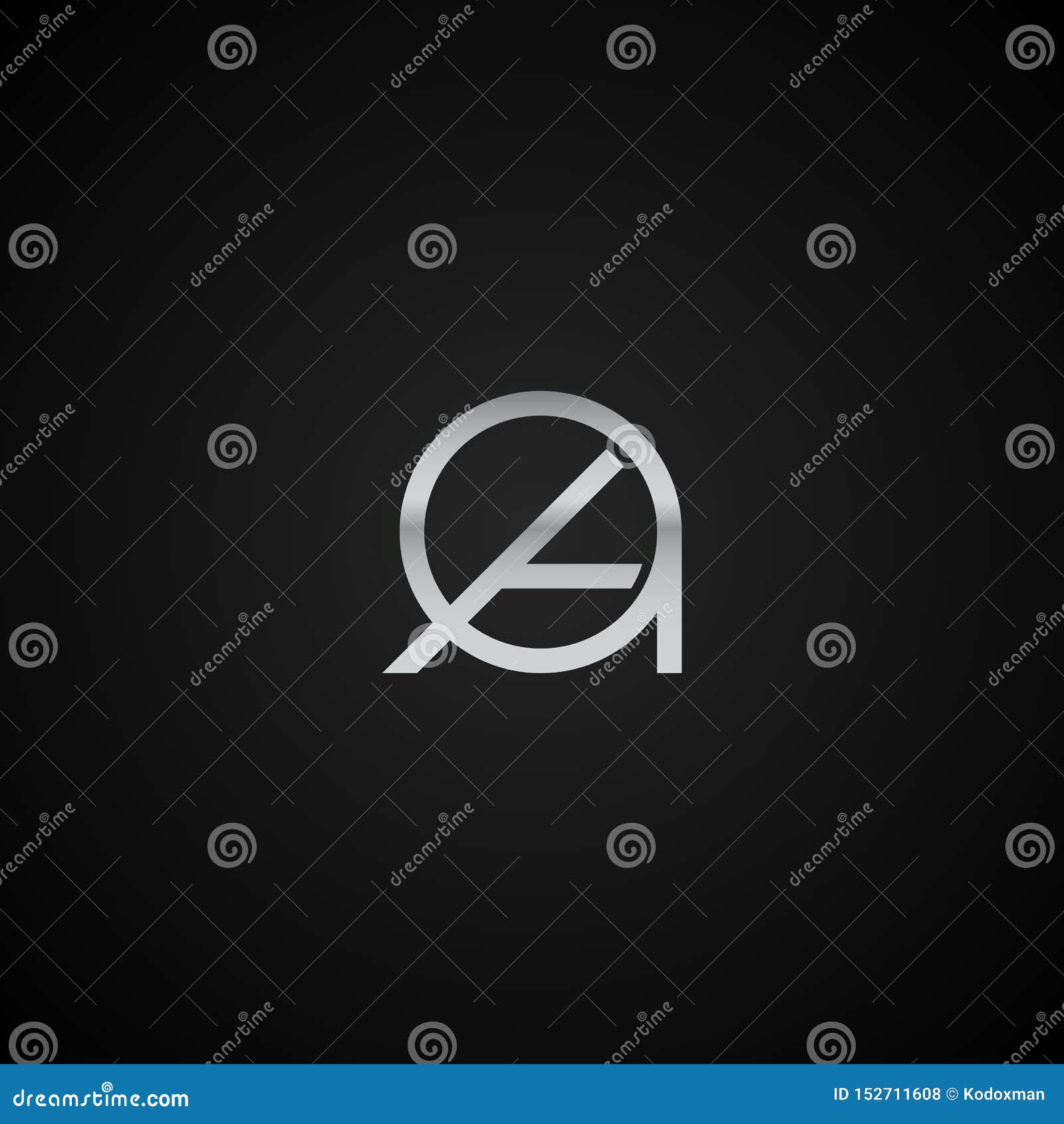 Modern Unique AA Initial Letter Elegant Logo Template Vector Creative ...