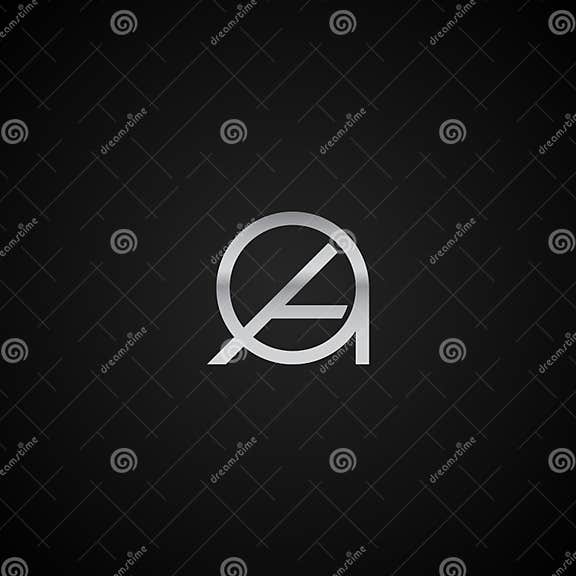 Modern Unique AA Initial Letter Elegant Logo Template Vector Creative ...