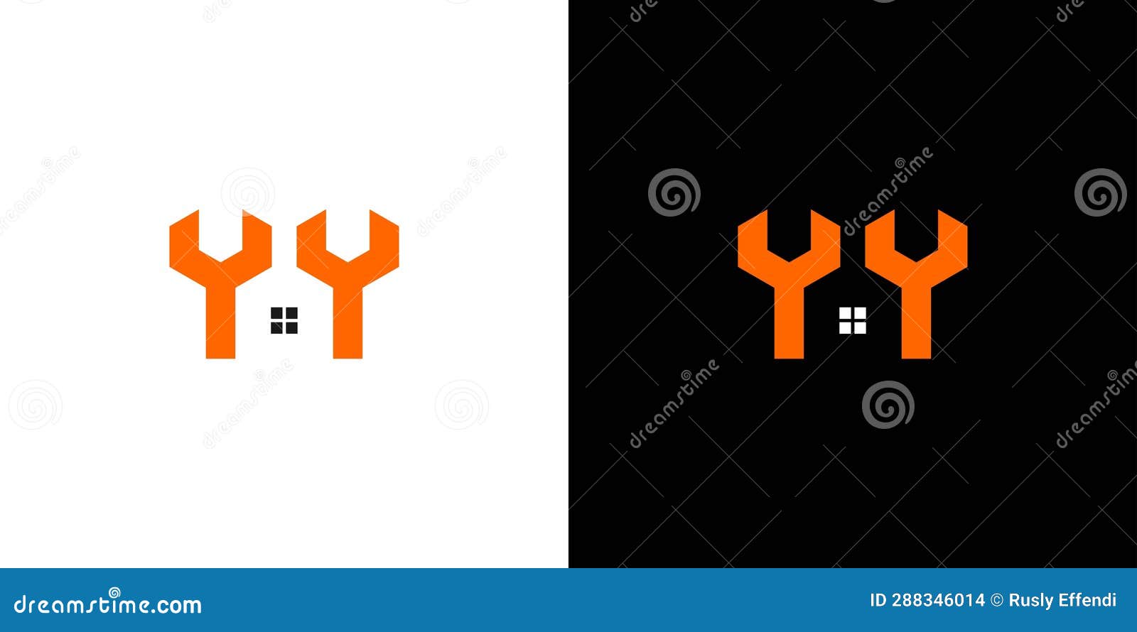 Modern and Unique Engineering House Logo Design Stock Illustration ...