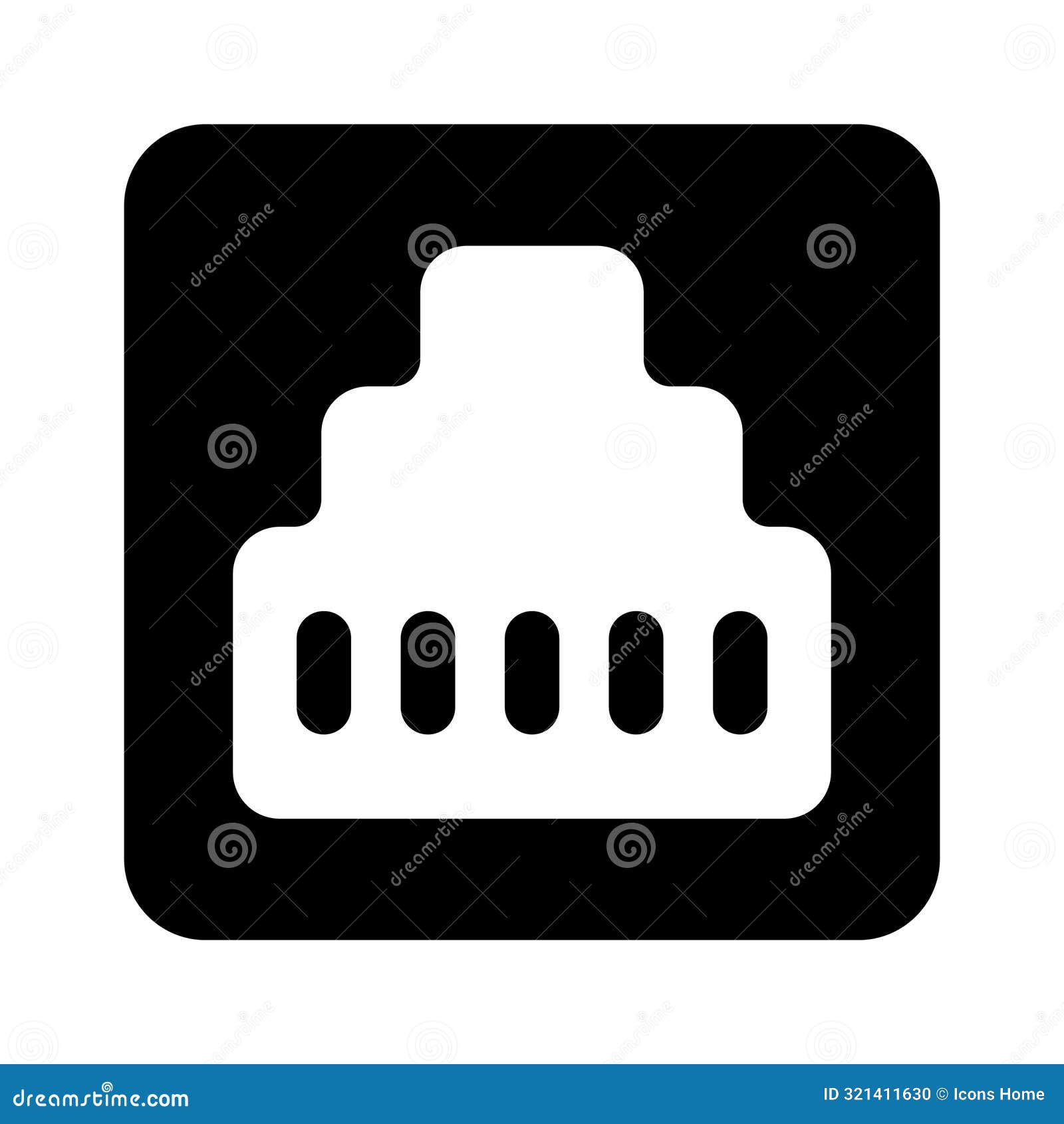 Modern and Unique Icon of Ethernet Port, Editable Vector Stock ...