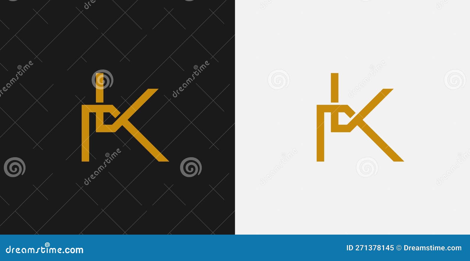 Modern and Unique K Logo Design Stock Vector - Illustration of vector ...