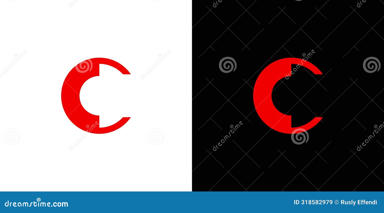 Modern and Unique C Logo Design Stock Vector - Illustration of alphabet ...