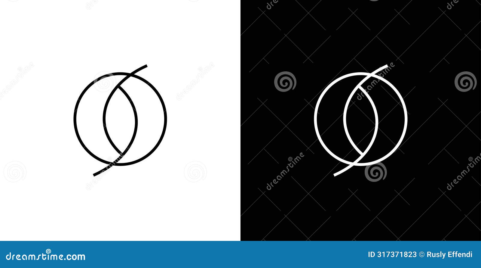 Modern and Unique OS Logo Design Stock Vector - Illustration of ...