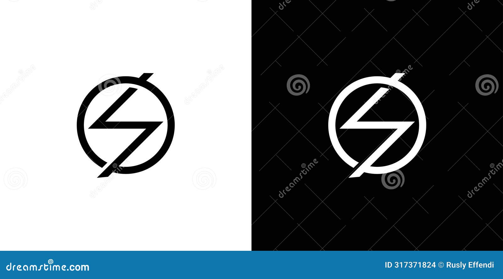 Modern and Unique OS Logo Design Stock Vector - Illustration of ...