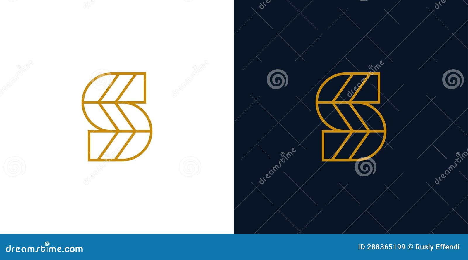 Modern and Unique S Logo Design Stock Vector - Illustration of concept ...