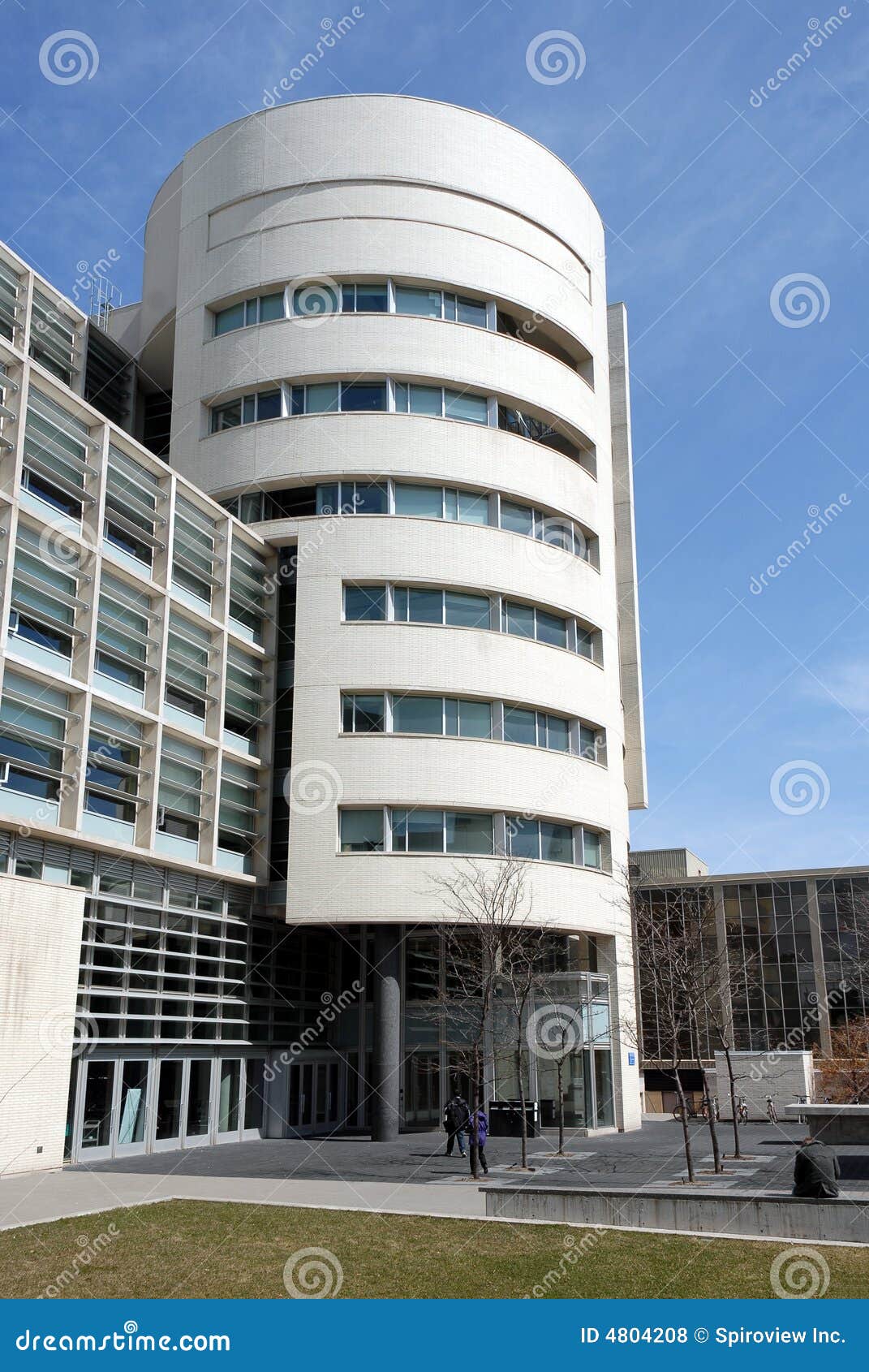 Modern university building stock photo. Image of window - 4804208