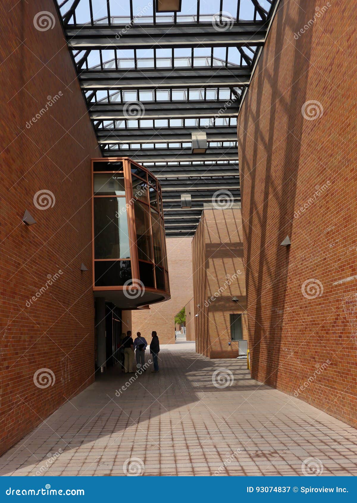 Modern university building editorial photography. Image of architecture ...