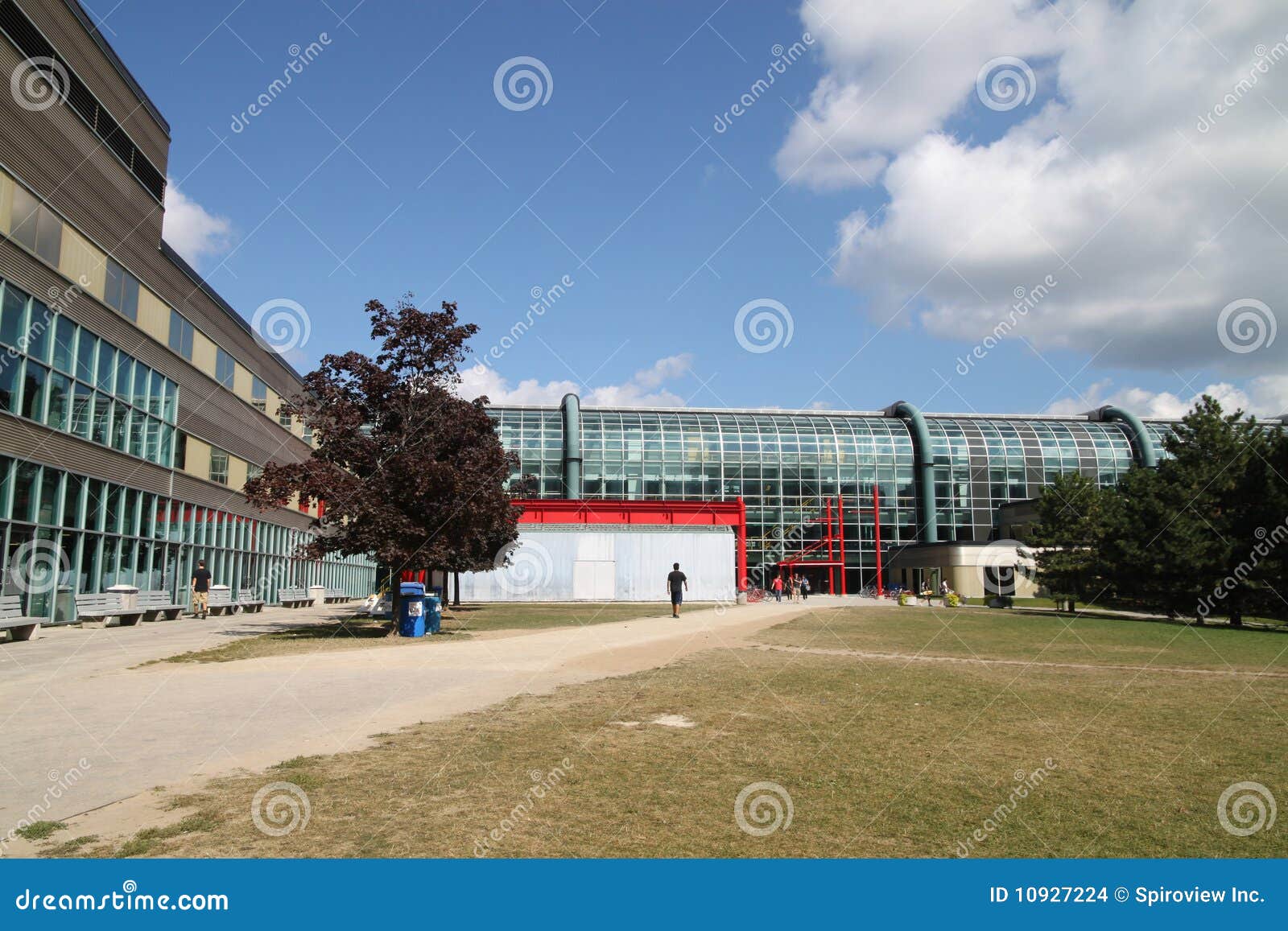 Modern University Science Building Stock Photo - Image of campus ...