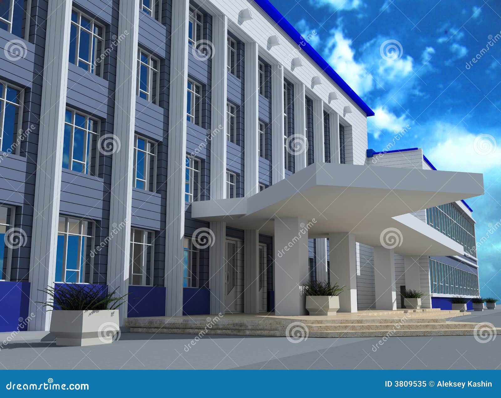 Modern urban architecture stock image. Image of ornate - 3809535