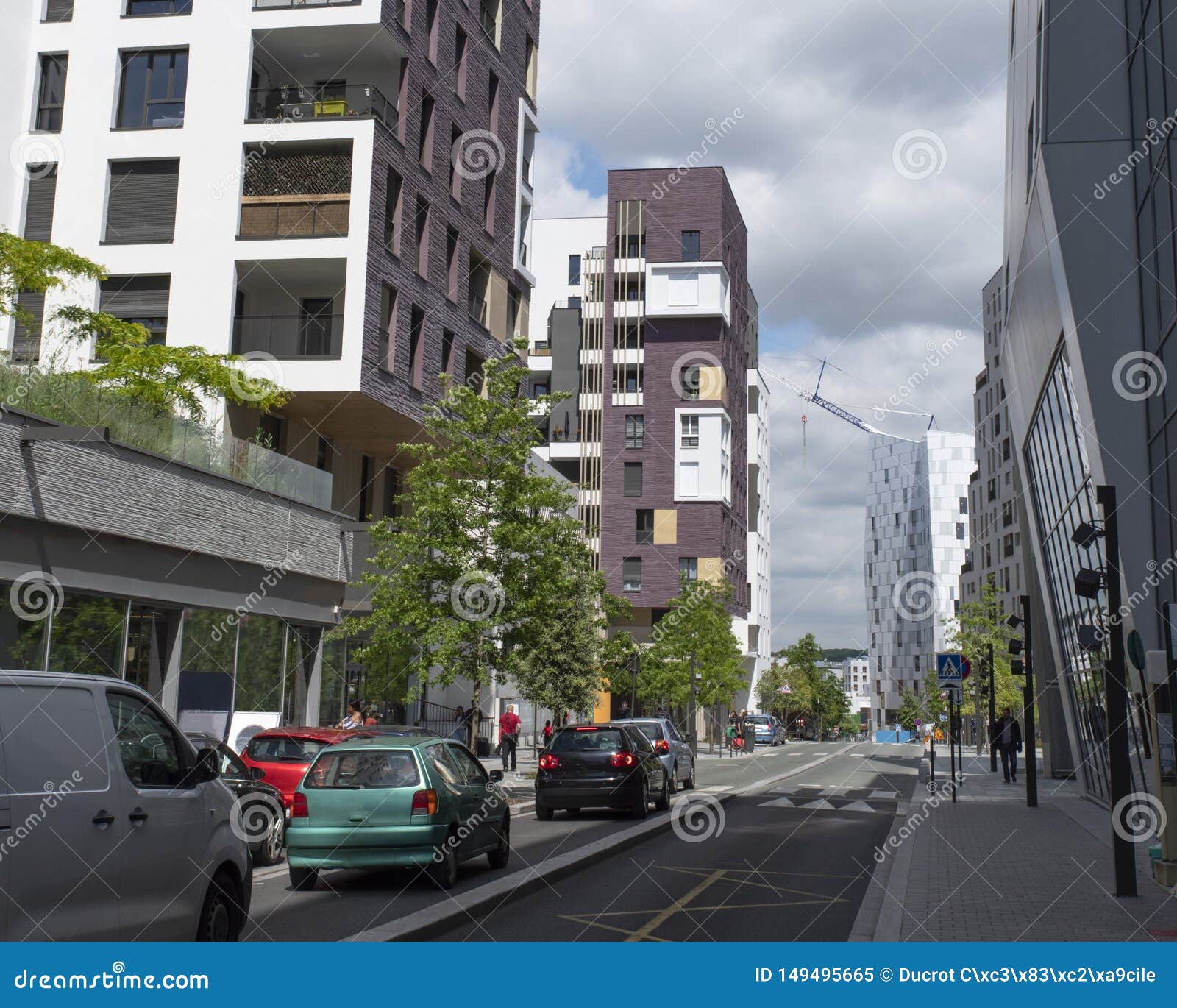 Modern urban architecture stock image. Image of cityscape - 149495665