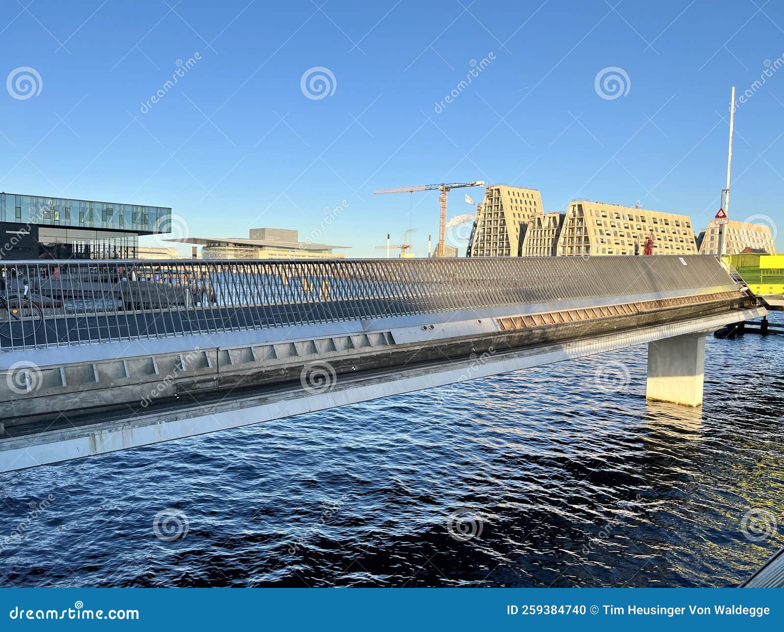 Modern Urban Development in the Center of Copenhagen Editorial Image ...