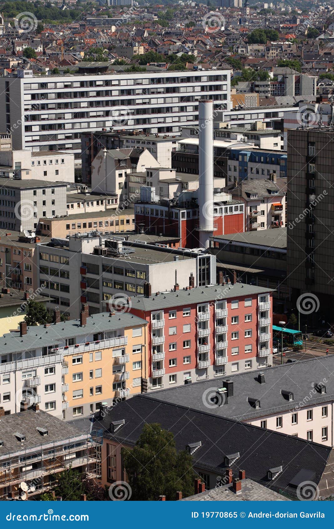 Modern Urban Tissue stock image. Image of town, tissue - 19770865