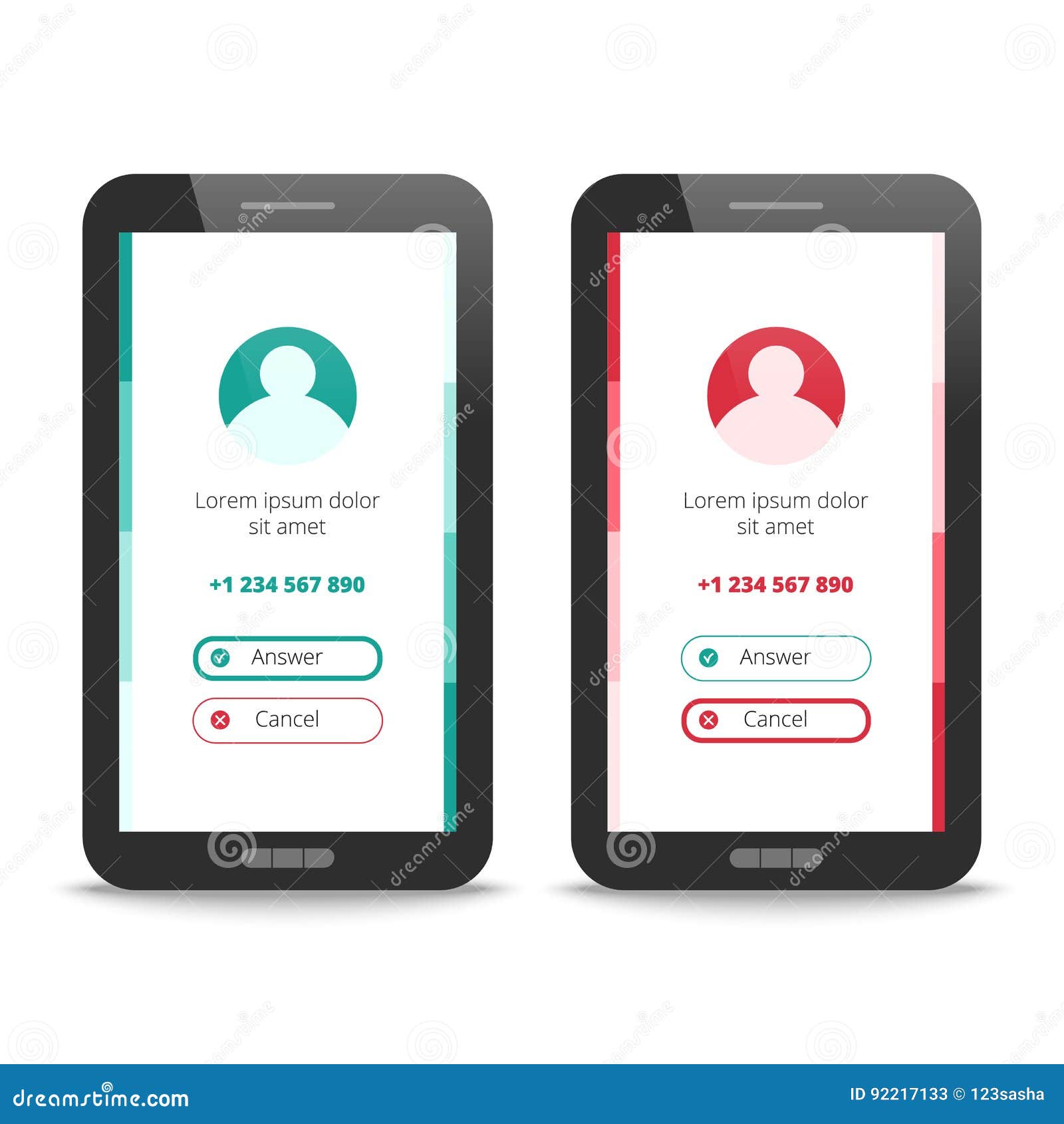 Modern User Interface Design Stock Vector - Illustration of layout ...