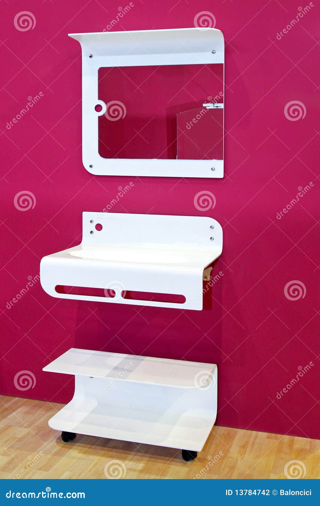 Modern vanities stock photo. Image of restroom, modern - 13784742