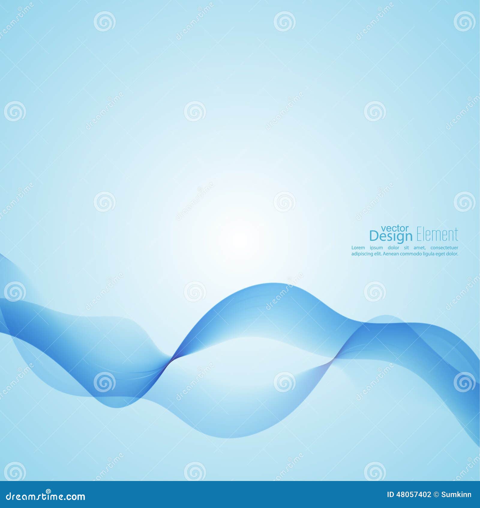 Modern Vector Abstract Background with Soft Lines Stock Vector ...