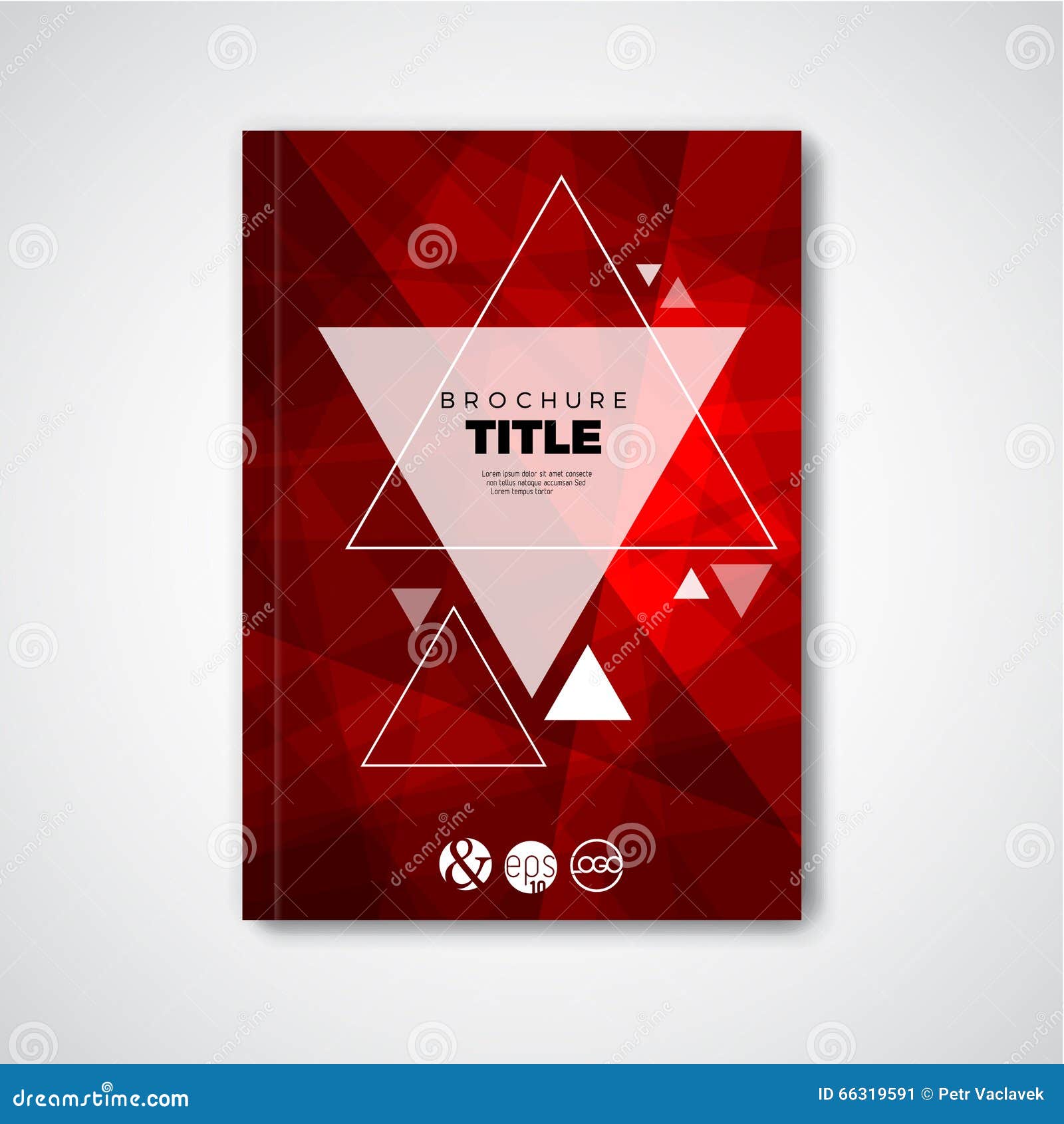 Modern Vector Abstract Brochure / Book / Flyer Design Template Stock ...