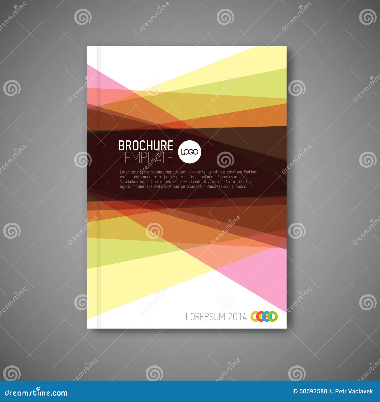 Modern Vector Abstract Brochure Design Template Stock Vector ...