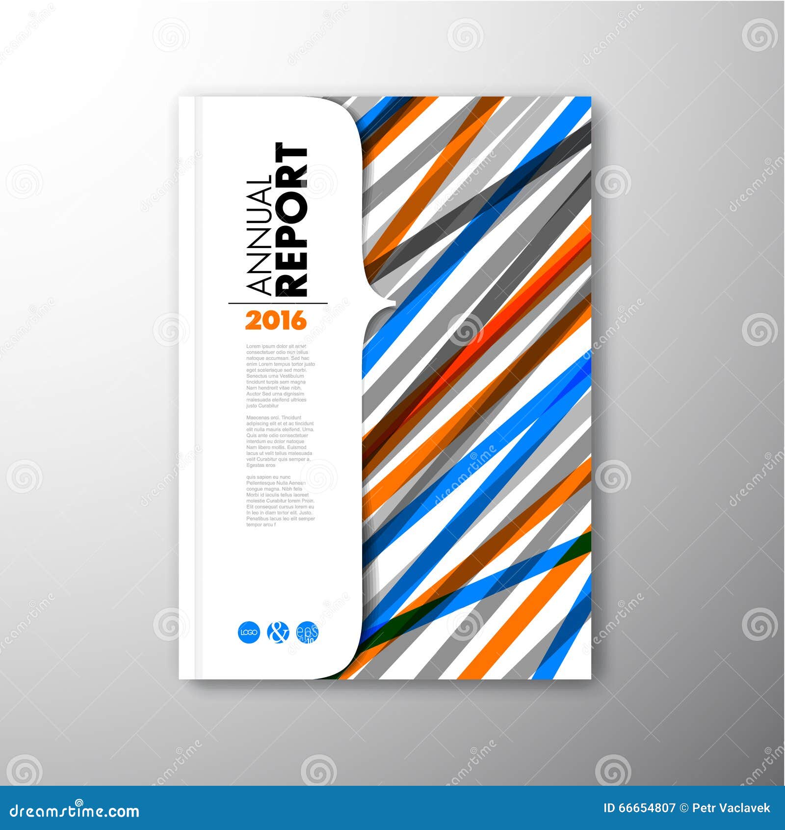 Modern Vector Abstract Brochure Design Template Stock Vector ...