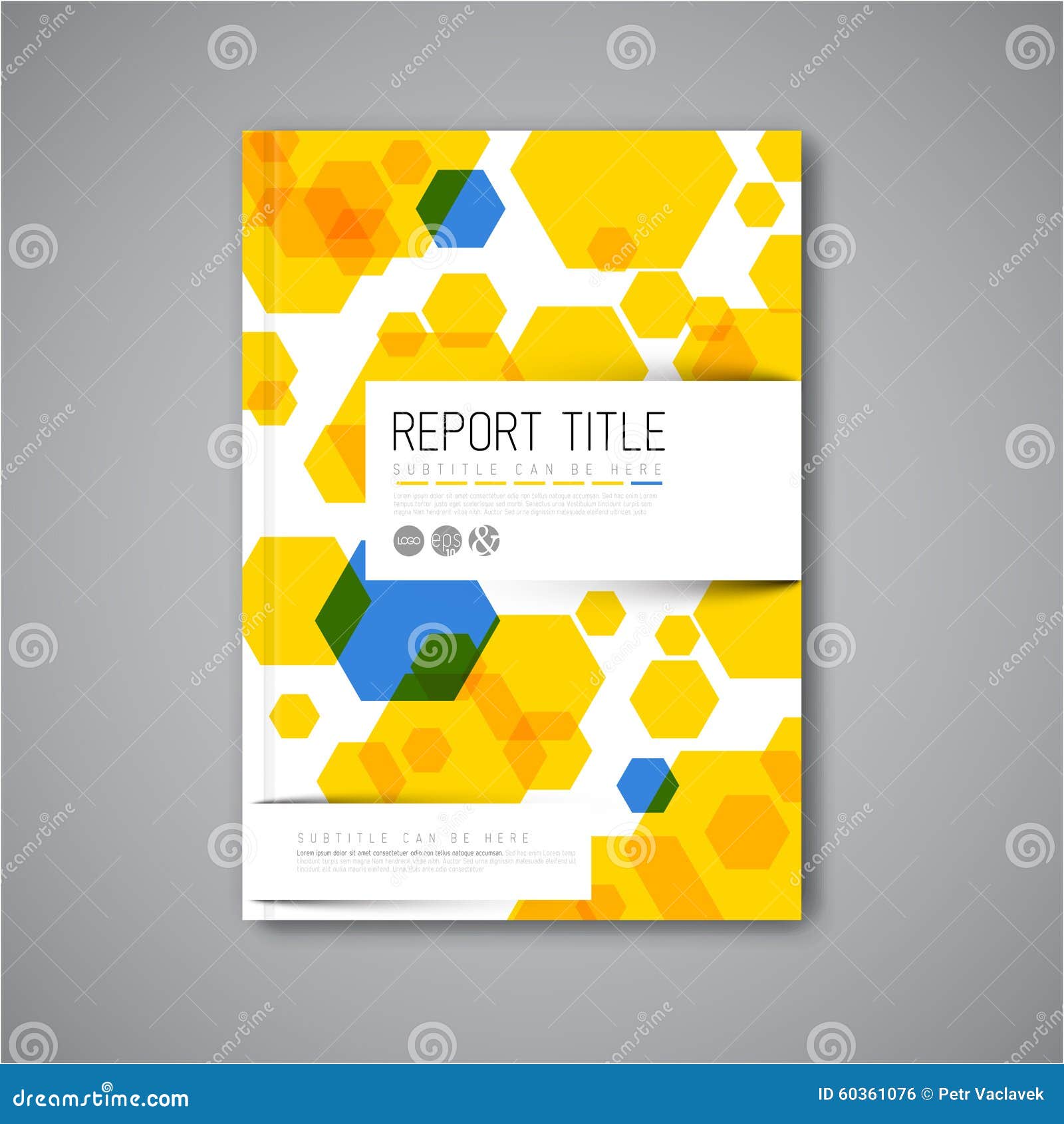 Modern Vector Abstract Brochure Design Template Stock Vector ...