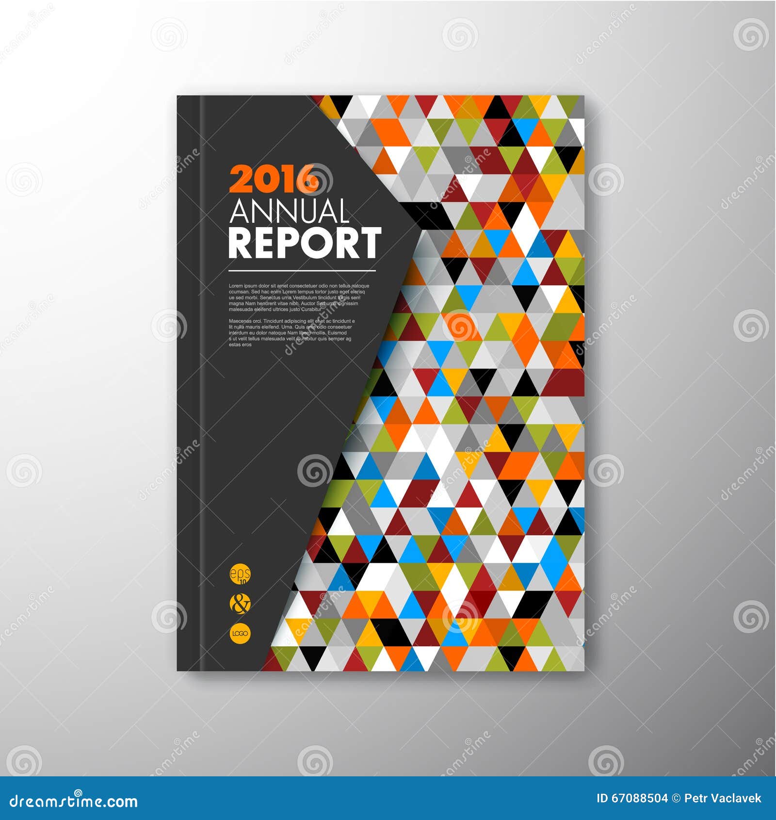 Modern Vector Abstract Brochure Design Template Stock Vector ...