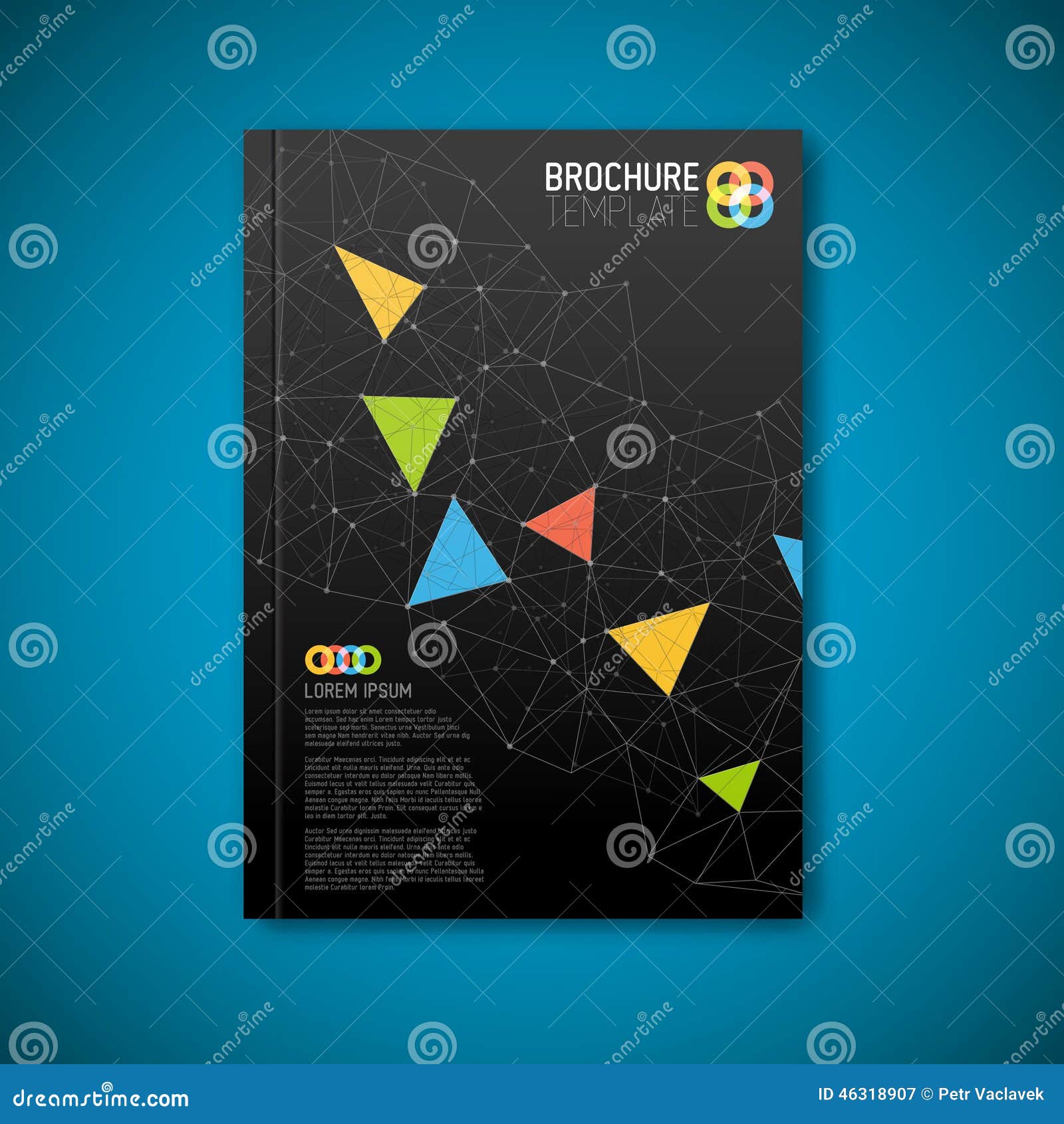 Modern Vector Abstract Brochure Design Template Stock Illustration ...