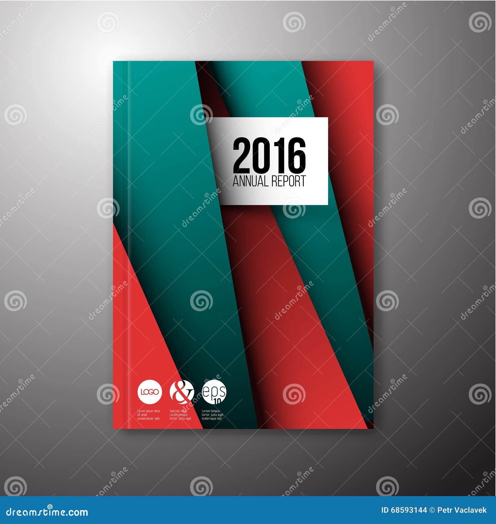 Modern Vector Abstract Brochure Design Template Stock Vector ...