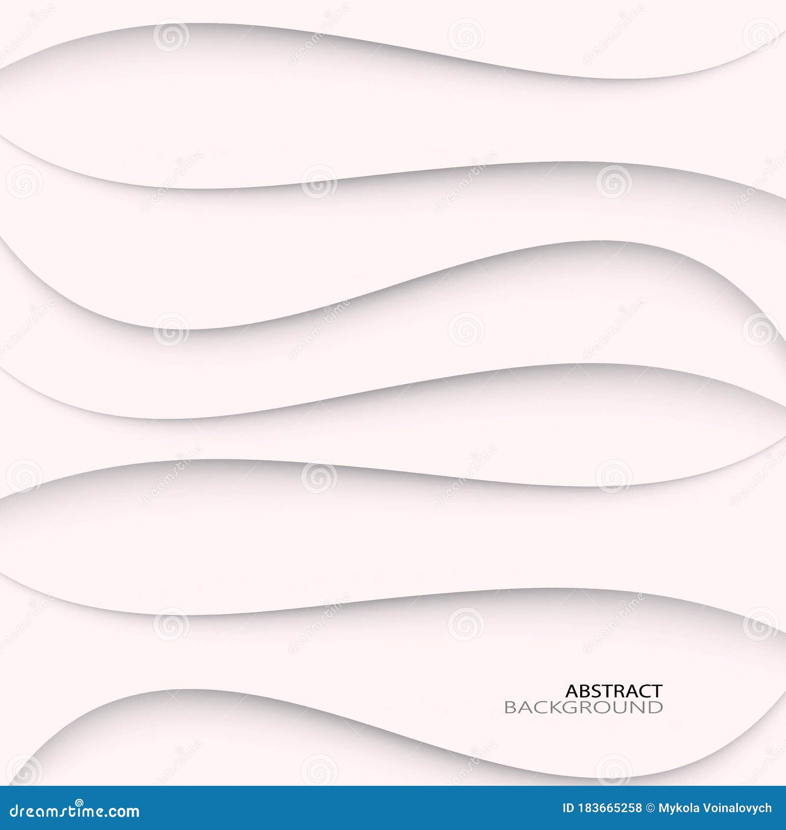 Modern Vector Abstract Wavy Shadow Background. Design Element for Your ...