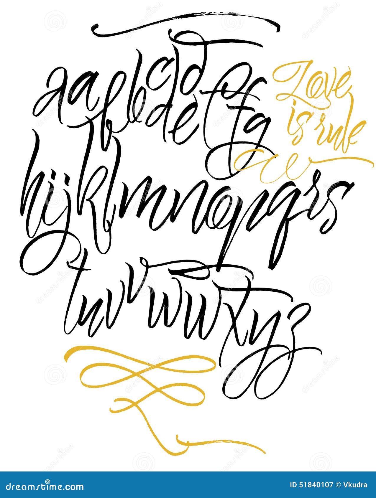 Modern Vector Alphabet. stock vector. Illustration of character - 51840107