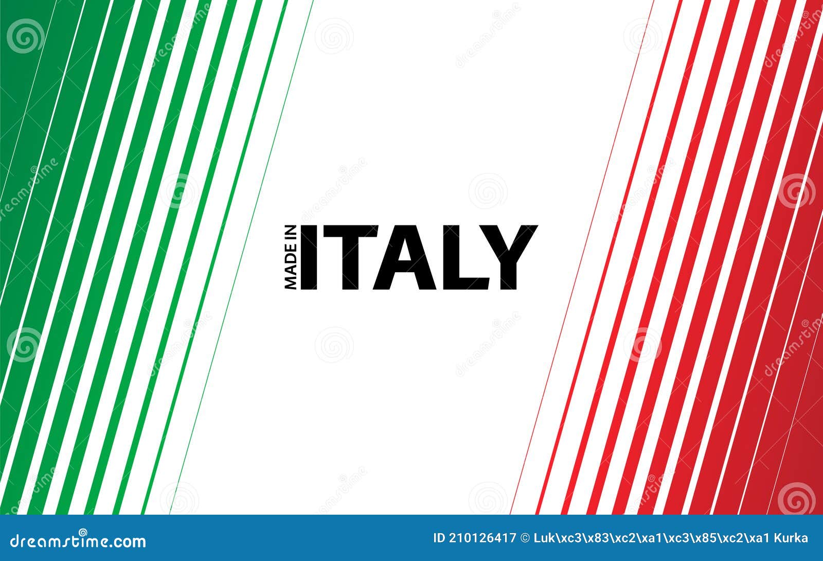 Made In Italy - Fatto In Italia Vector Illustration | CartoonDealer.com ...