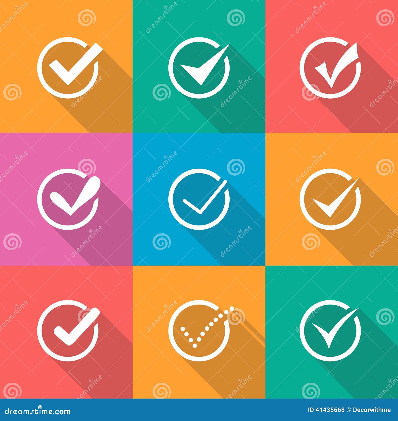 Vector Confirm Tick Icon | CartoonDealer.com #139405470