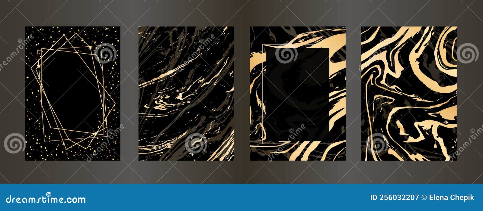 Modern Vector Cover Design Set. Prestigious Background with Abstract ...