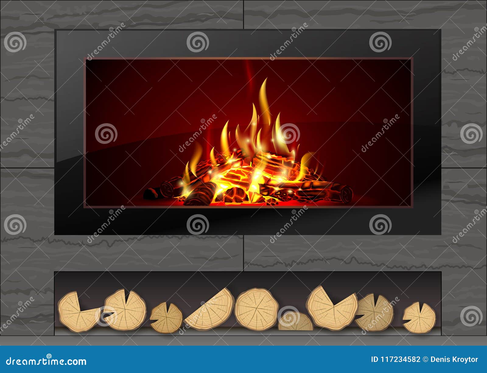 Fire In The Furnace.Background Stock Photo | CartoonDealer.com #147377592