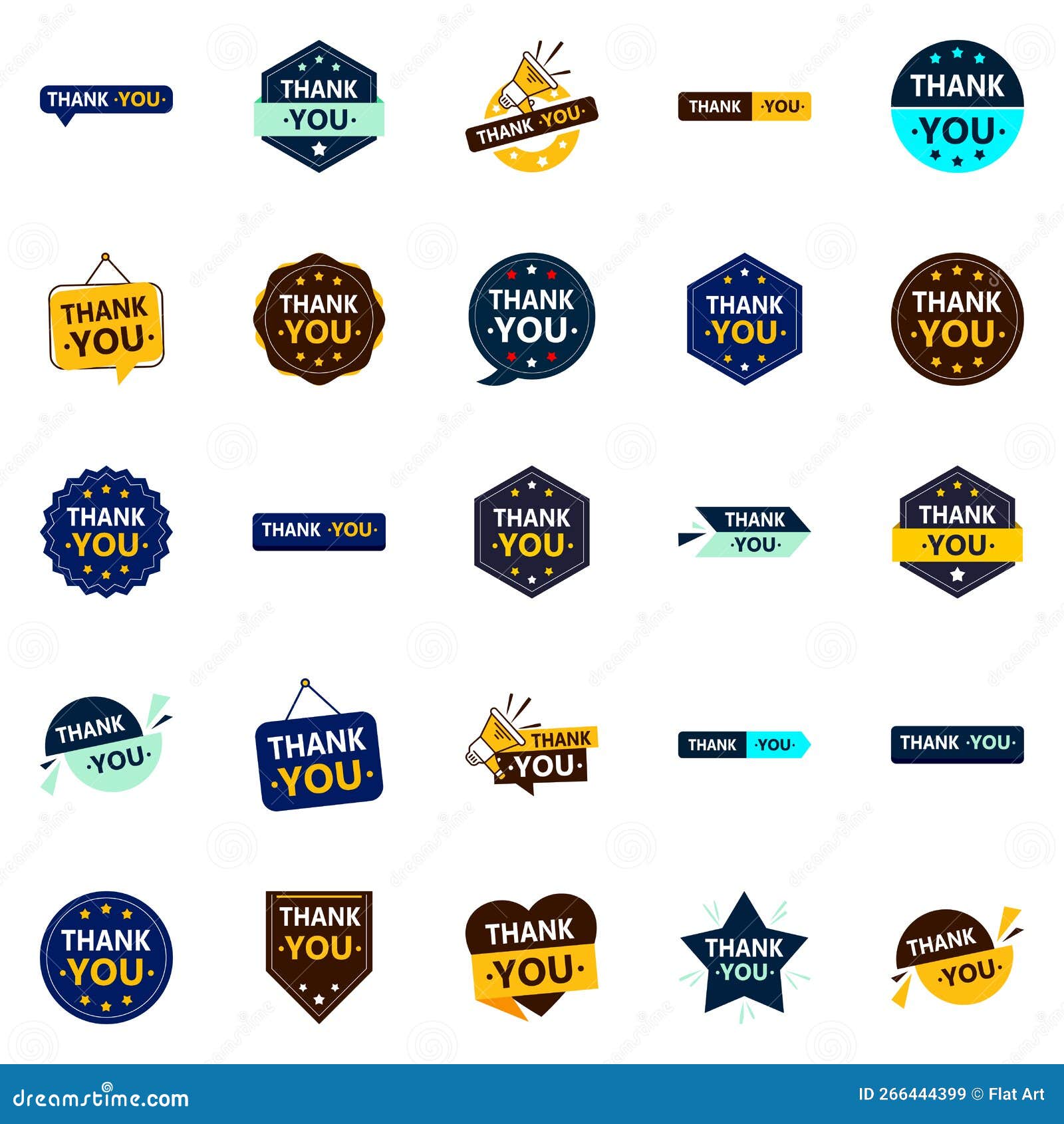 25 Modern Vector Icons To Show Your Appreciation in a Current Way Stock ...