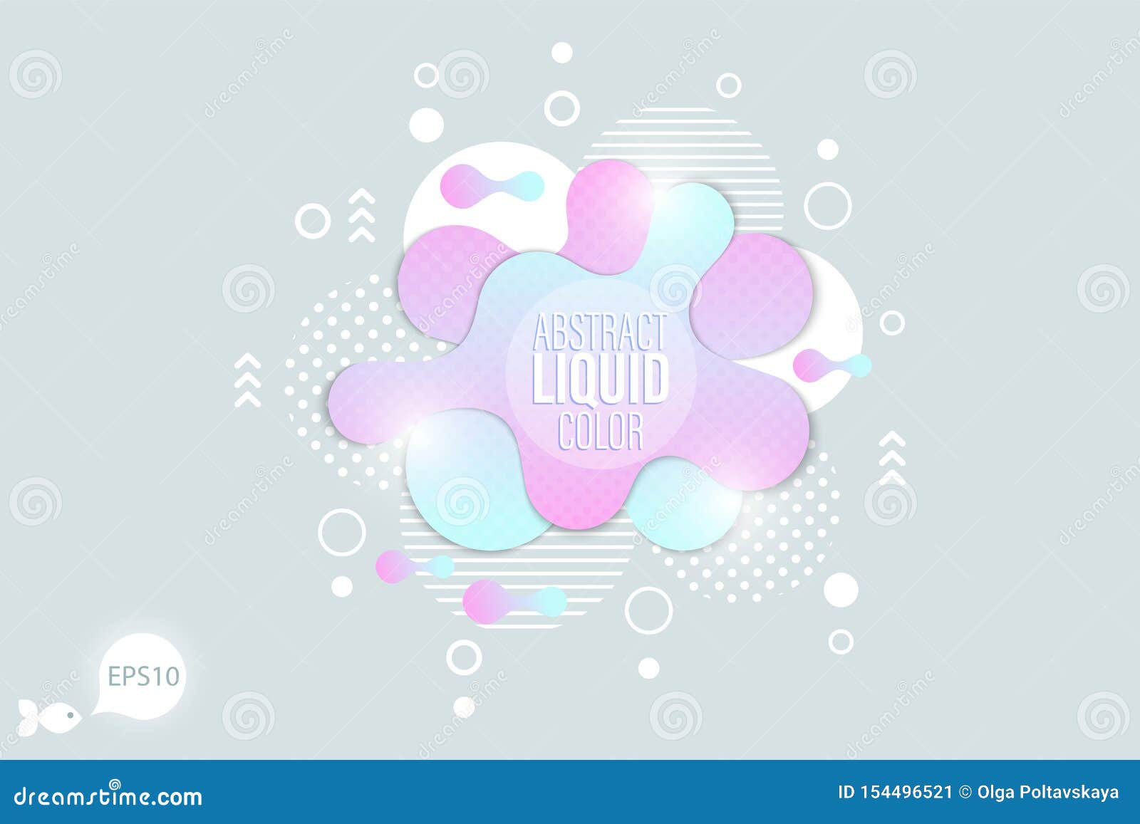 The Modern Vector Liquid Form Design Elements Stock Vector ...