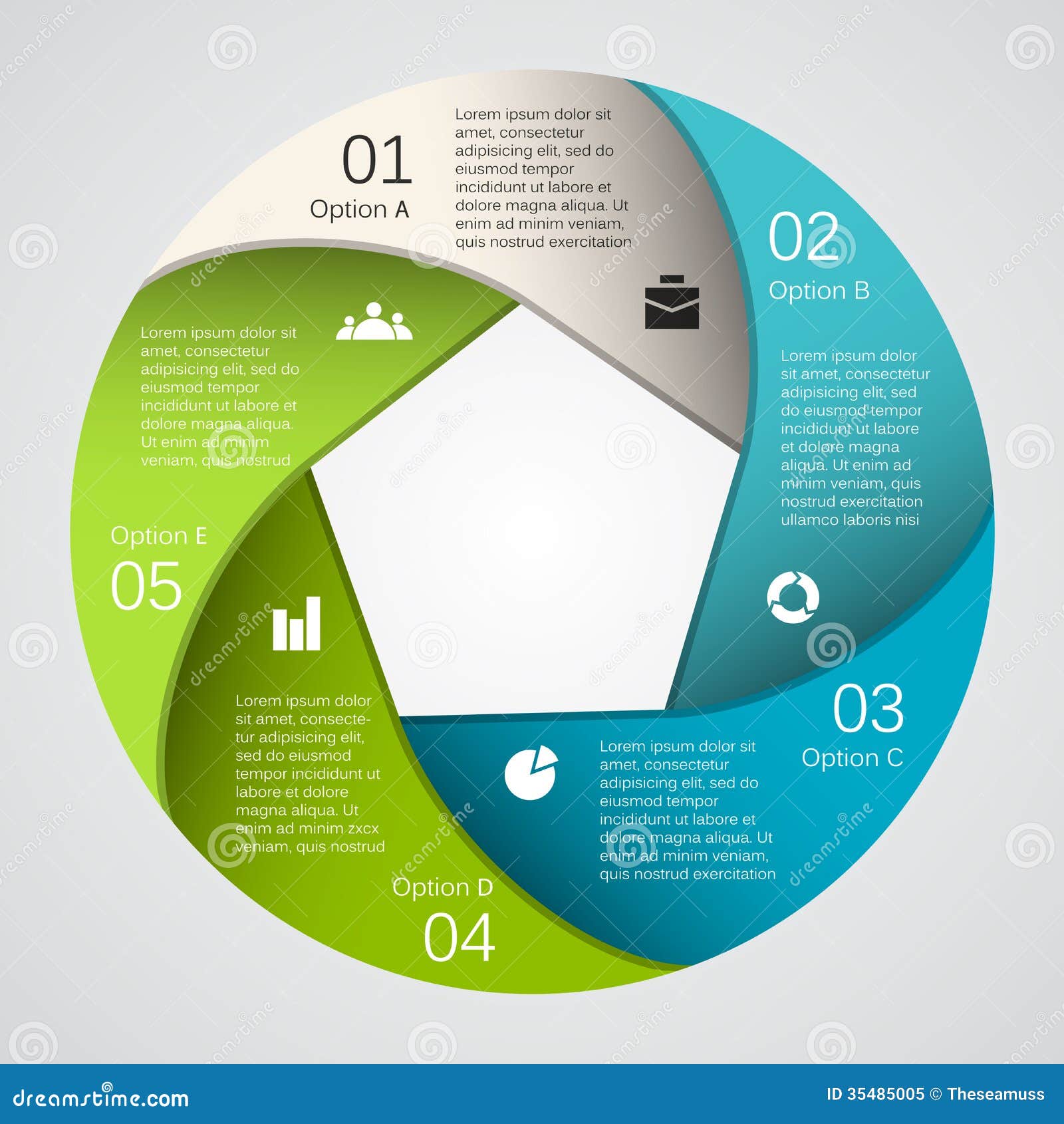 Modern Vector Template for Your Business Project Stock Vector ...