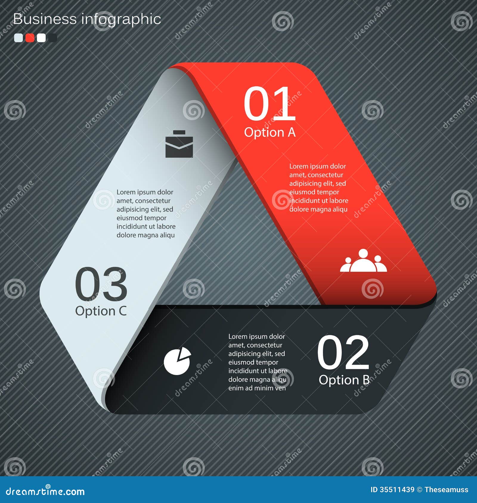 Modern Vector Template for Your Business Project Stock Vector ...