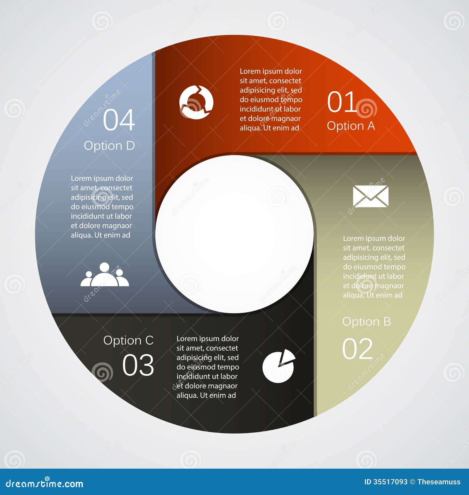 Modern Vector Template for Your Business Project Stock Vector ...