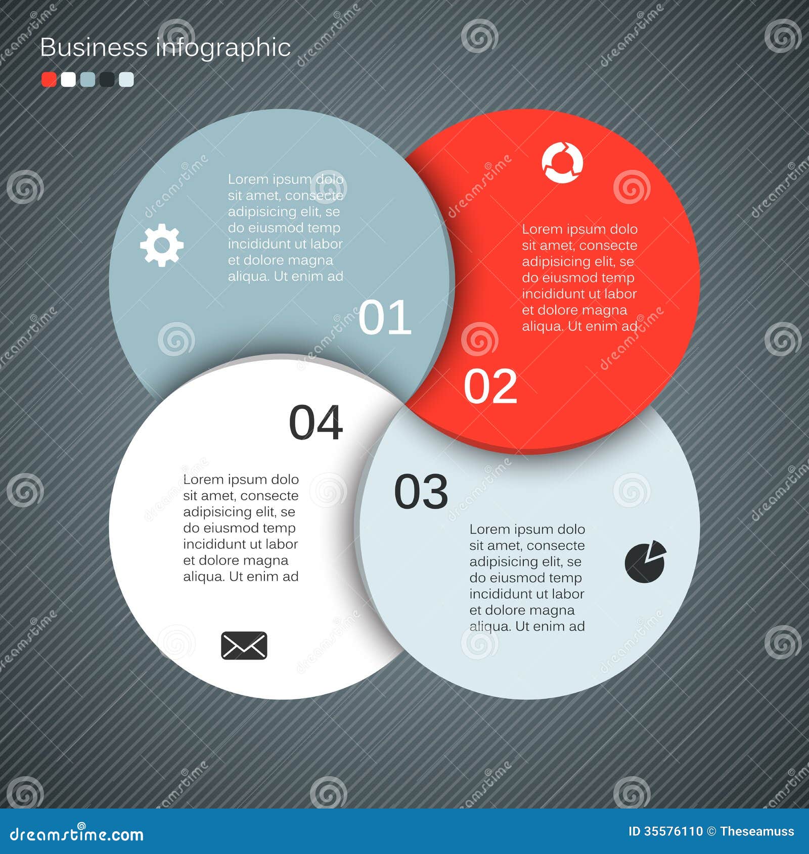 Modern Vector Template for Your Business Project Stock Vector ...