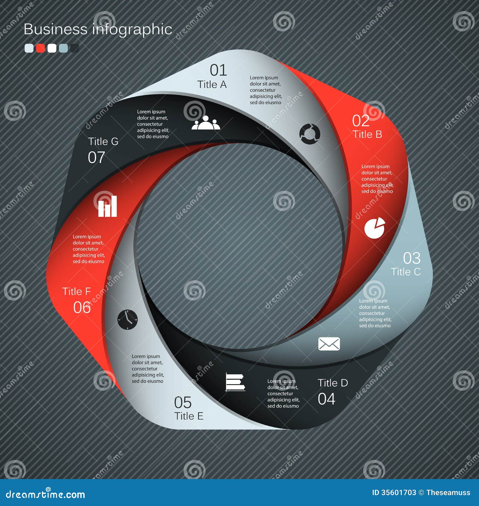 Modern Vector Template for Your Business Project Stock Vector ...