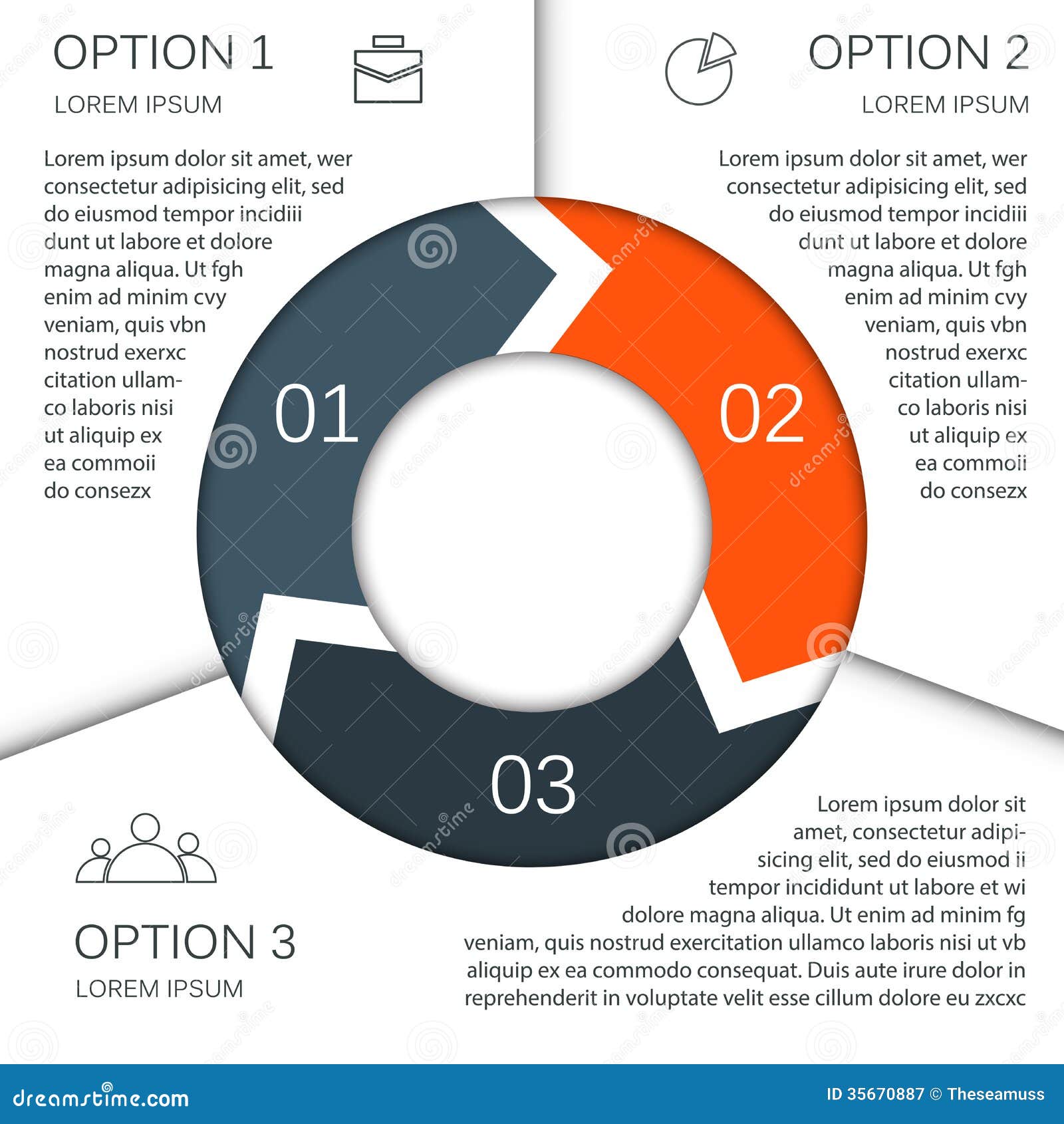 Modern Vector Template for Your Business Project Stock Vector ...