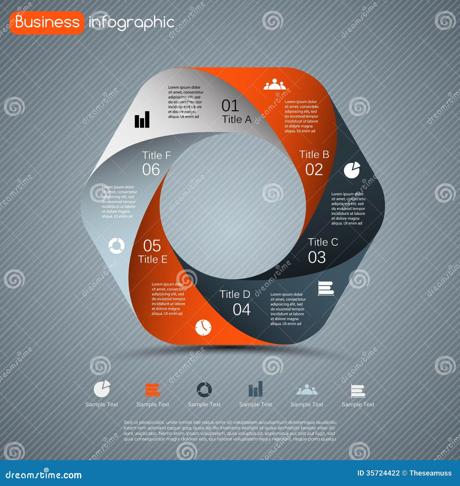 Modern Vector Template for Your Business Project Stock Vector ...