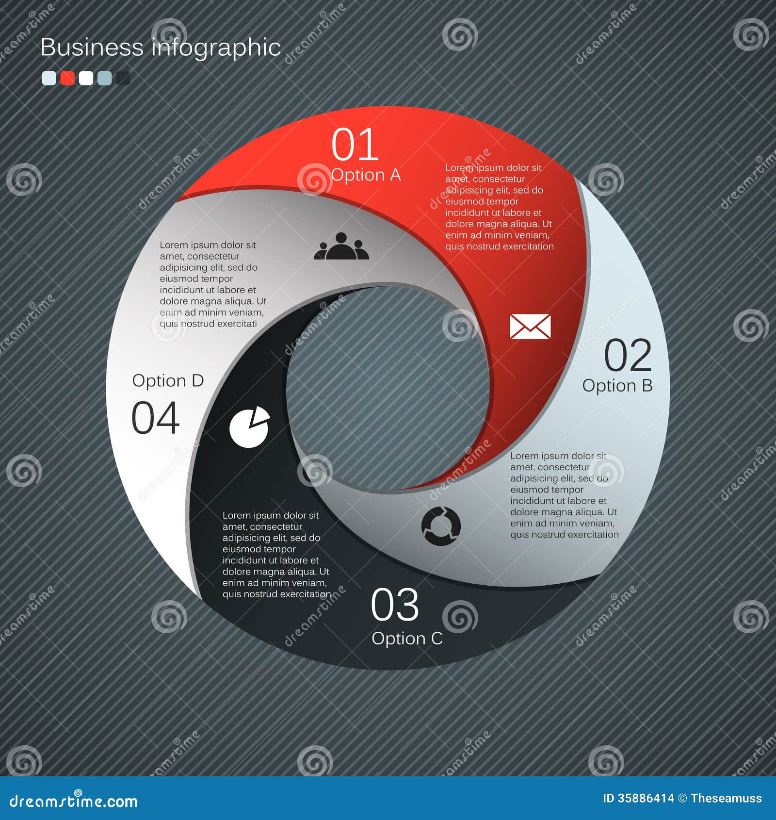 Modern Vector Template for Your Business Project Stock Vector ...