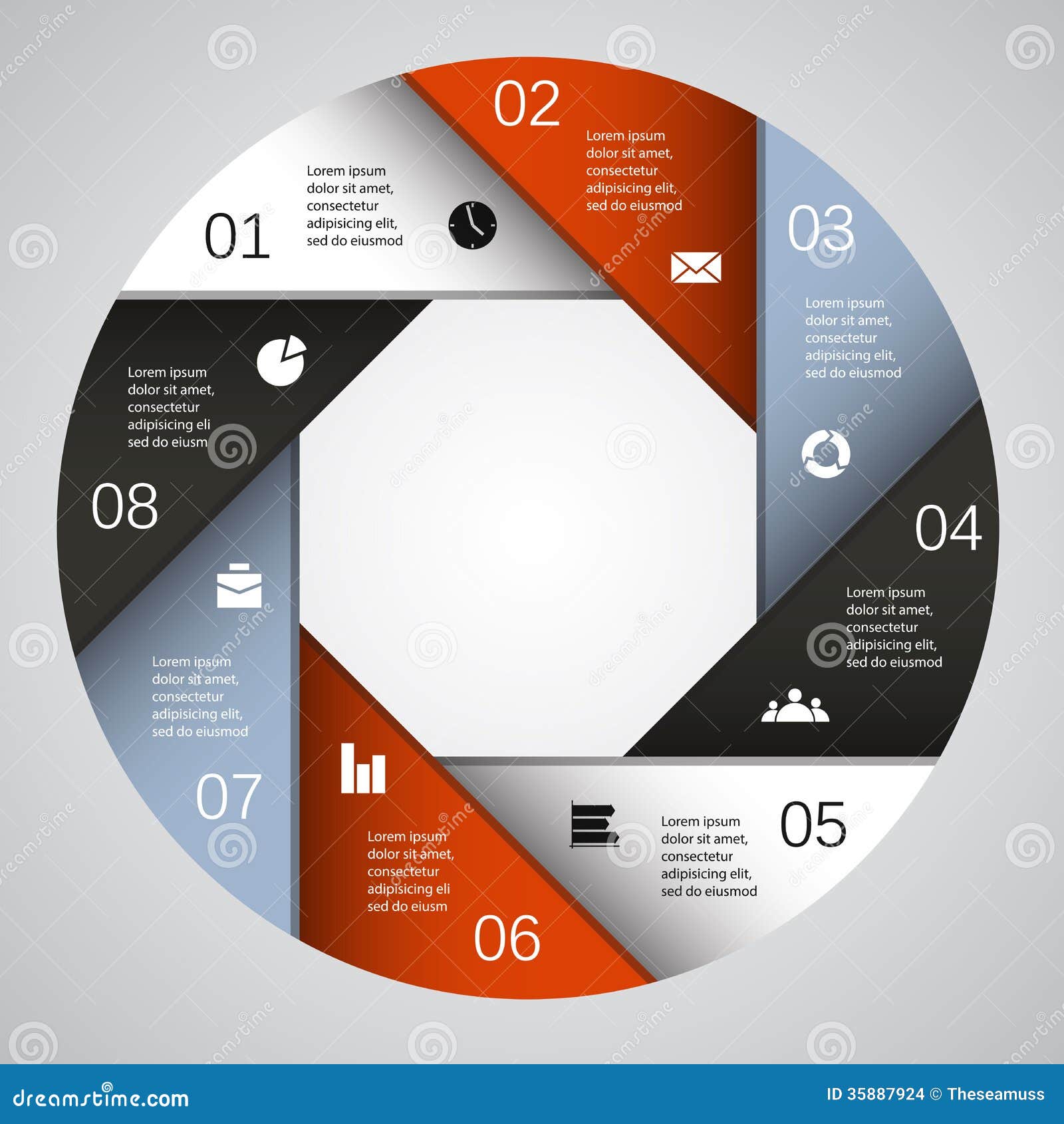 Modern Vector Template for Your Business Project Stock Vector ...