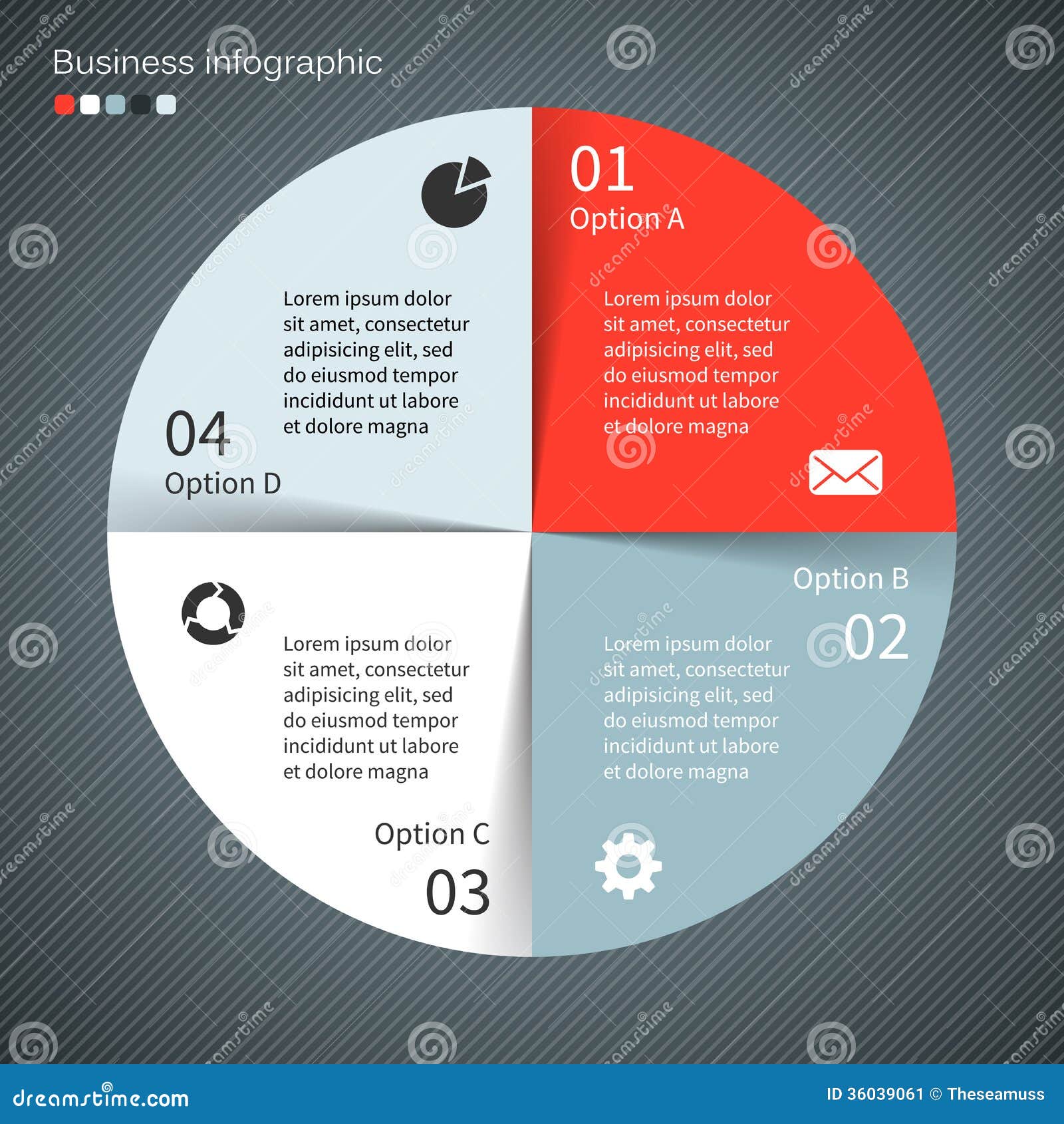 Modern Vector Template for Your Business Project Stock Vector ...