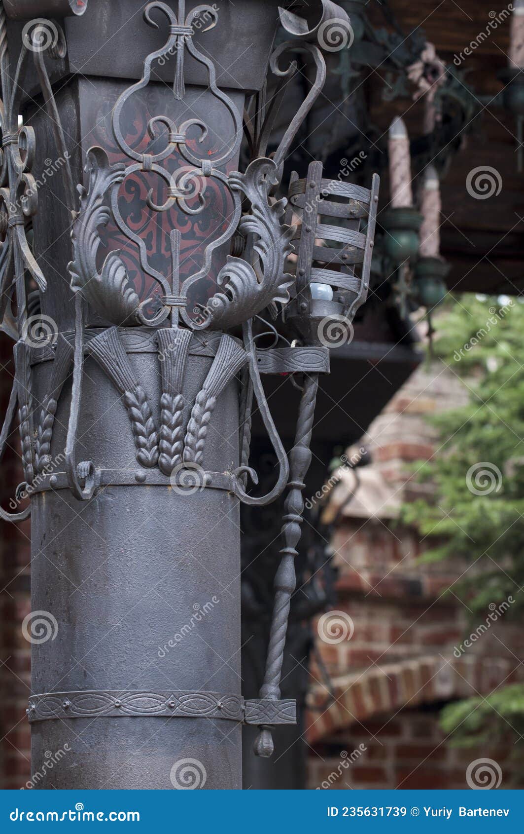 A Modern Version of the Torch, Made in the Gothic Style. Light instead ...