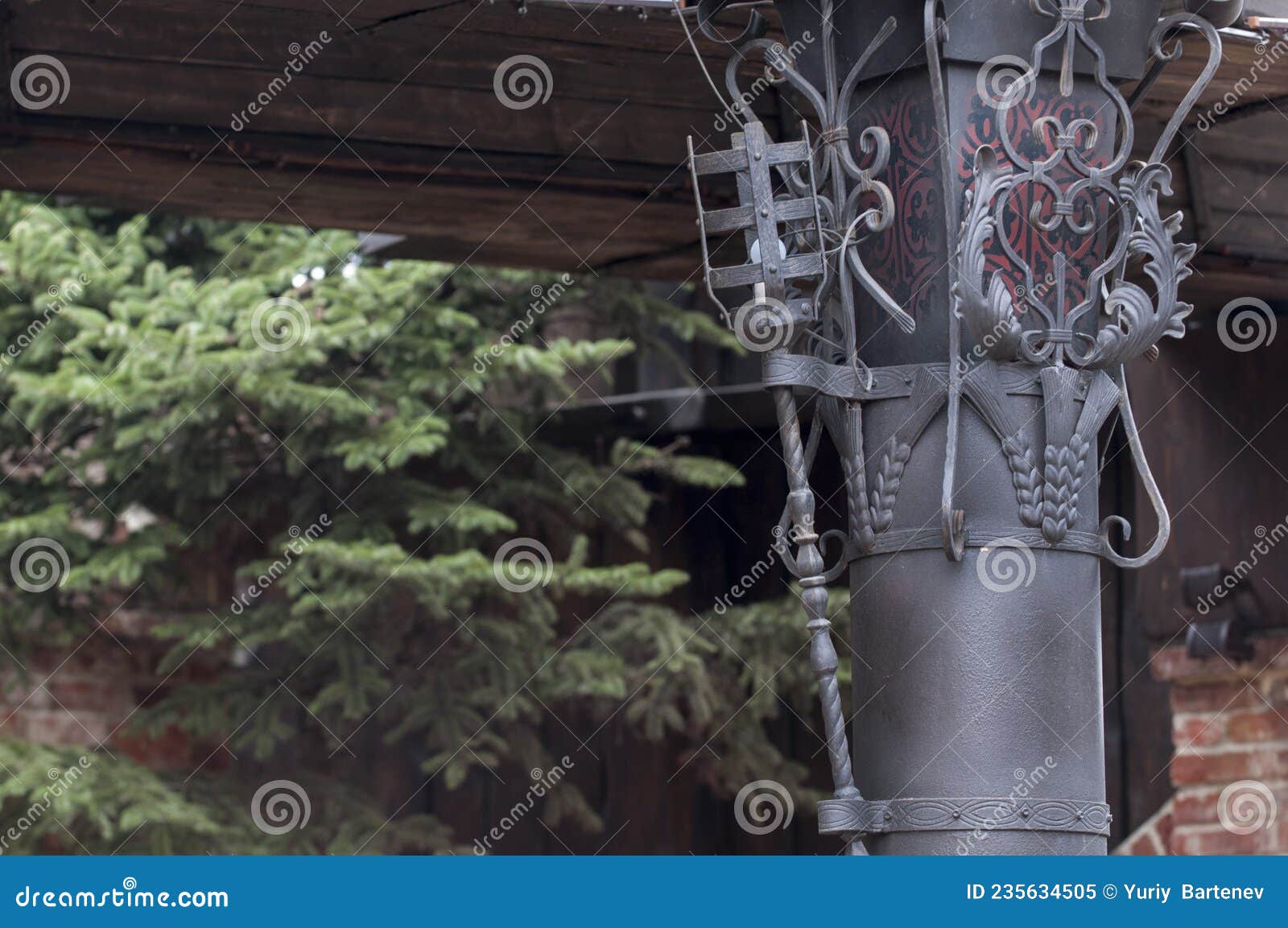 A Modern Version of the Torch, Made in the Gothic Style. Light instead ...